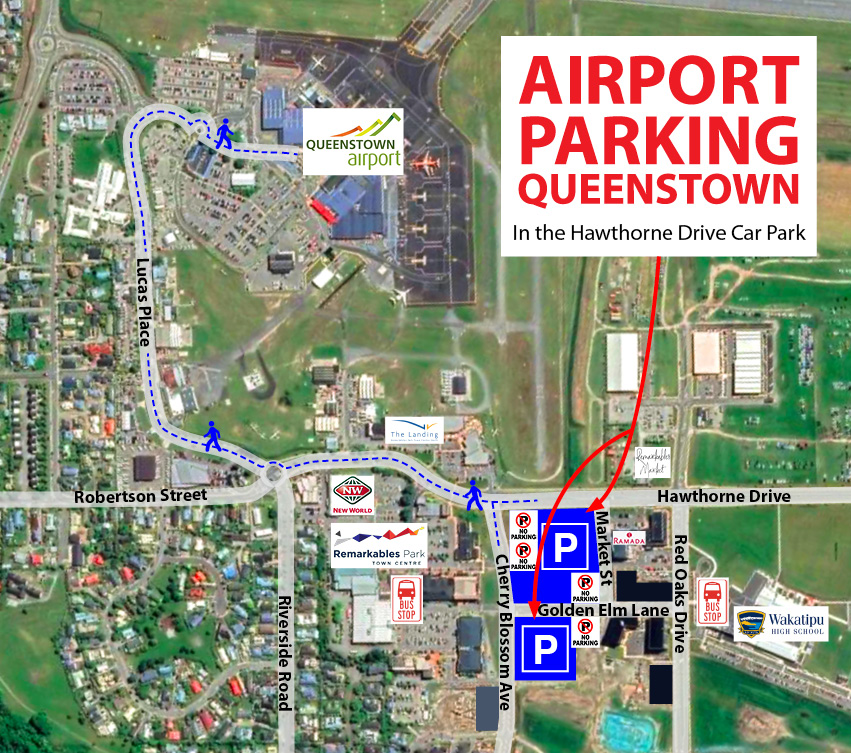Airport Parking Queenstown | Location