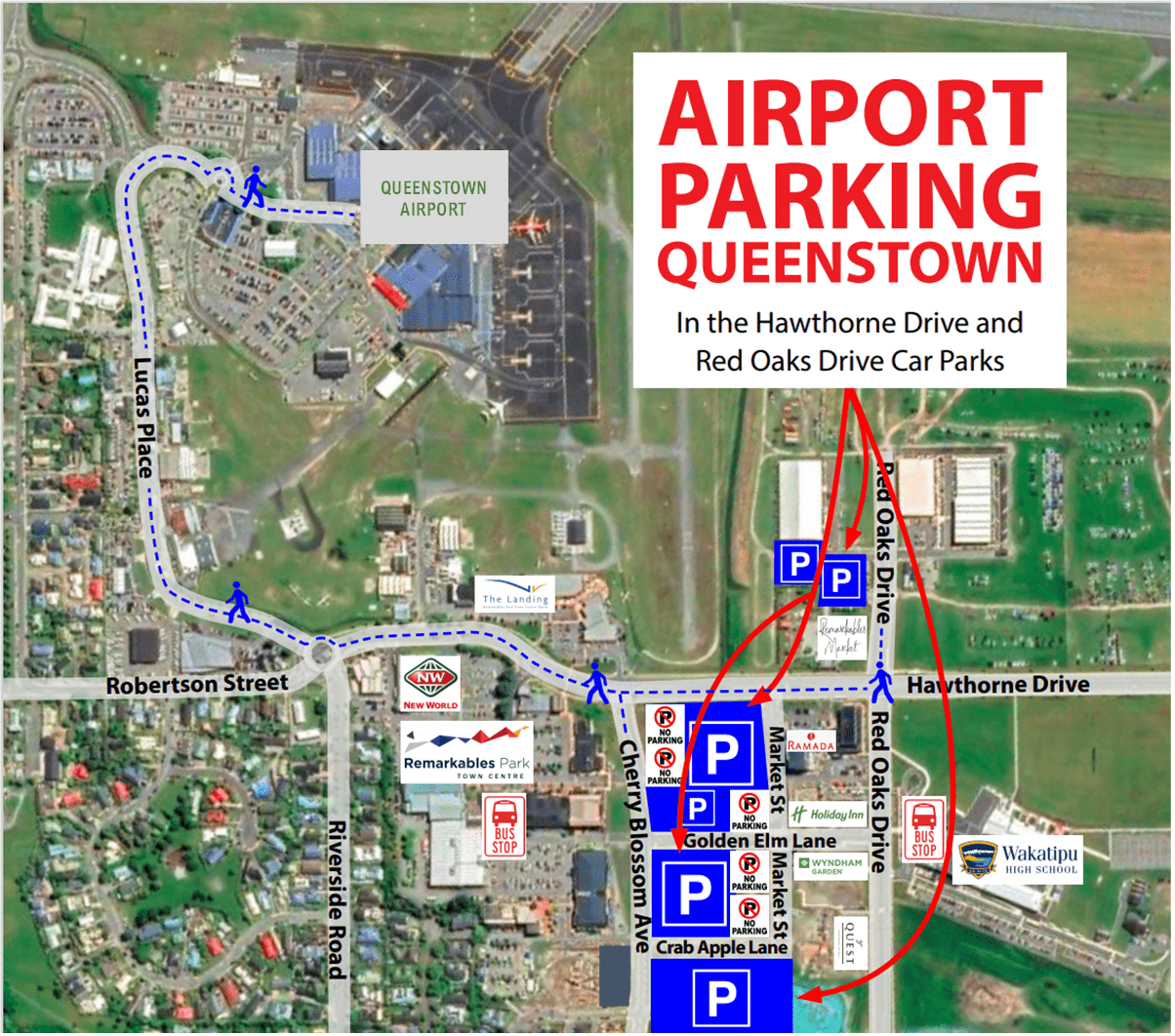 Airport Parking Queenstown | Location